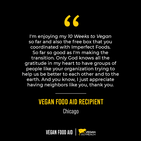 Vegan Food Aid - Vegan Outreach